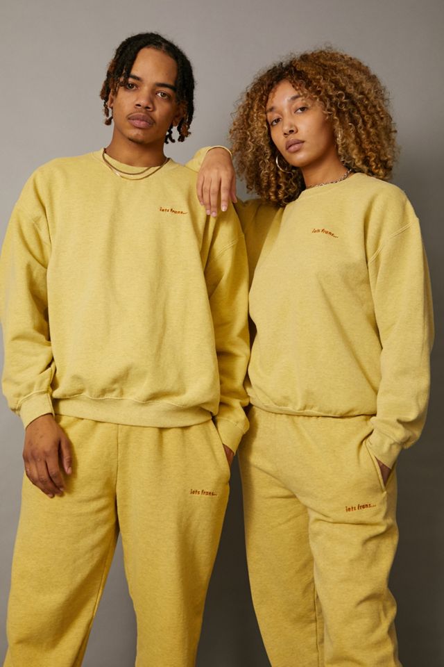iets frans... – Unisex-Sweatshirt in Gelb | Urban Outfitters DE
