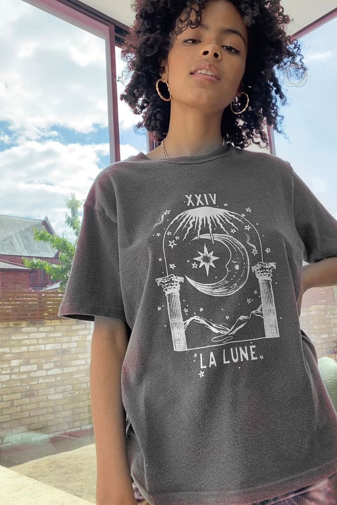 UO - T-shirt La Lune | Urban Outfitters FR