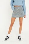 UO Shimmer Moon Blue Pelmet Skirt | Urban Outfitters UK