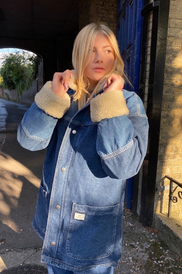 BDG Denim Patchwork Donkey Jacket | Urban Outfitters UK