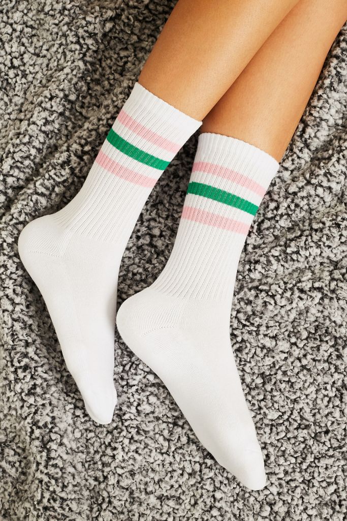 UO Stripe Sport Socks | Urban Outfitters UK