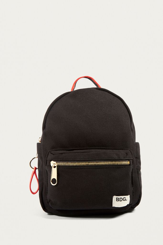 BDG Mini Black Red Stripe Backpack | Urban Outfitters UK