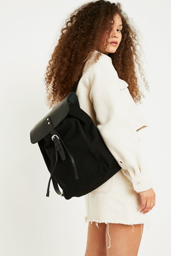 Sandqvist Alva Black Backpack | Urban Outfitters UK