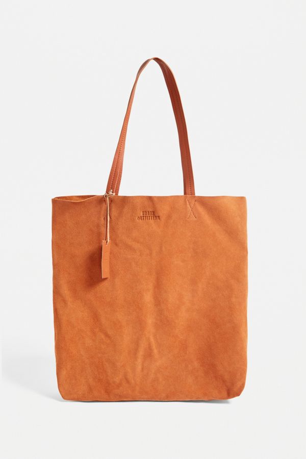 UO Suede Tote Bag | Urban Outfitters UK