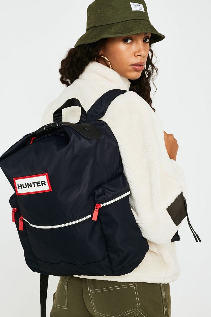 Hunter – Rucksack „Original“ aus Nylon in Schwarz | Urban Outfitters DE