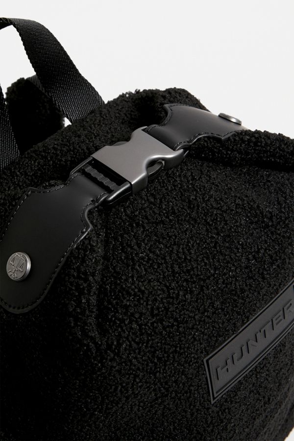 Hunter Original Sherpa Mini Top Clip Backpack | Urban Outfitters UK