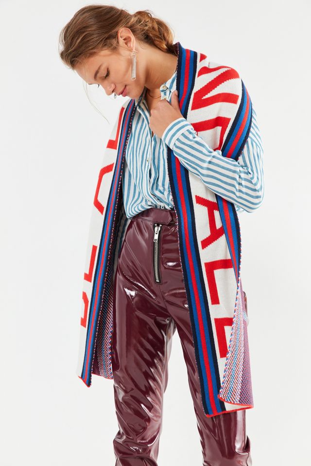 City Intarsia Football Scarf | Urban Outfitters UK