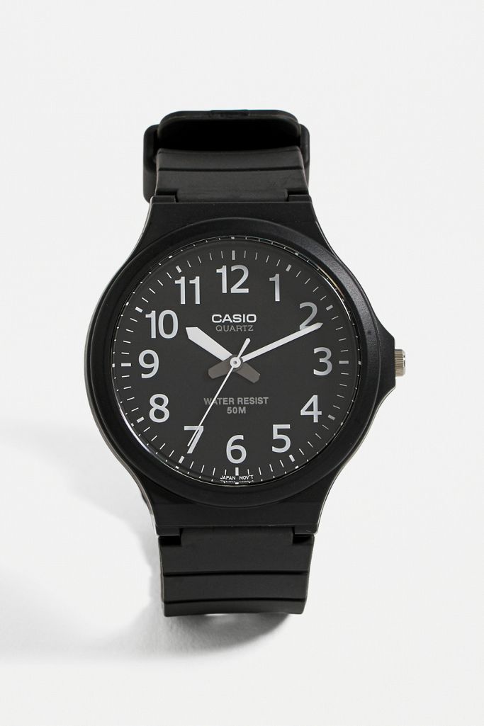 Casio MW240 Black Watch | Urban Outfitters UK