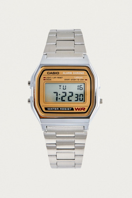 Casio Digital Vintage Silver Watch | Urban Outfitters UK