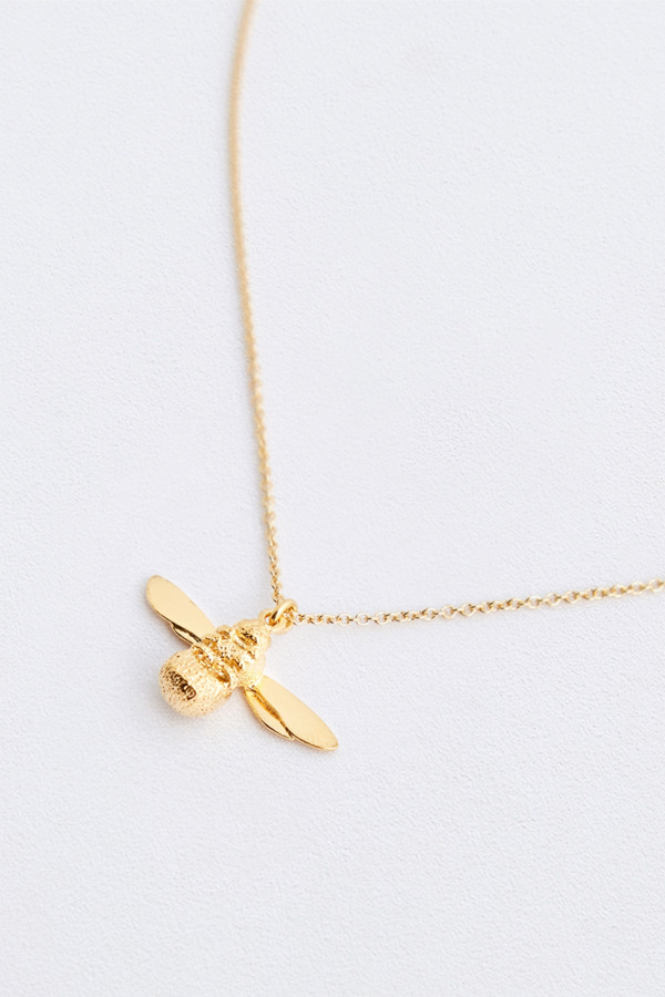Alex Monroe Baby Bee Necklace | Urban Outfitters UK