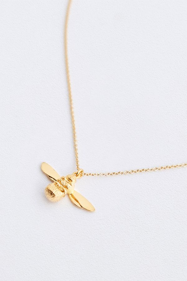 Alex Monroe Baby Bee Necklace | Urban Outfitters UK
