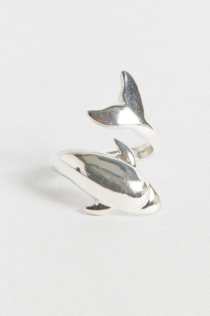 Cheap Monday Silver Dolphin Ring | Urban Outfitters UK