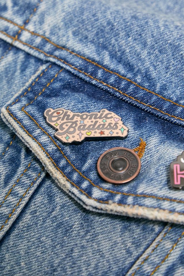Punky Pins – Emaillierte Anstecknadel „Chronic Badass“ | Urban ...