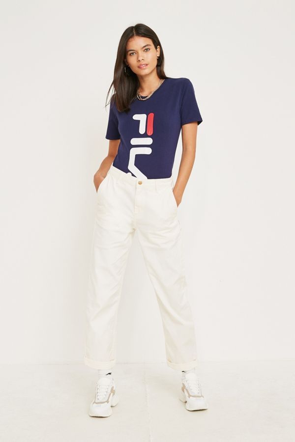 FILA Quinn Navy Bodysuit | Urban Outfitters UK