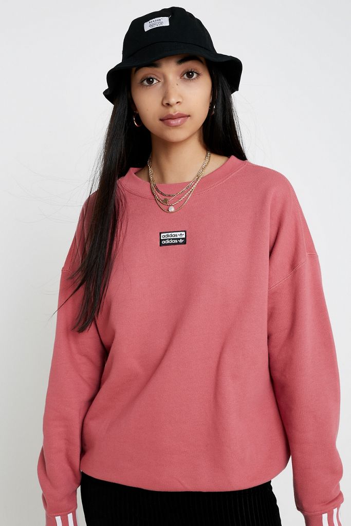 adidas Originals Vocal Maroon Crew Neck Sweatshirt | Urban Outfitters UK