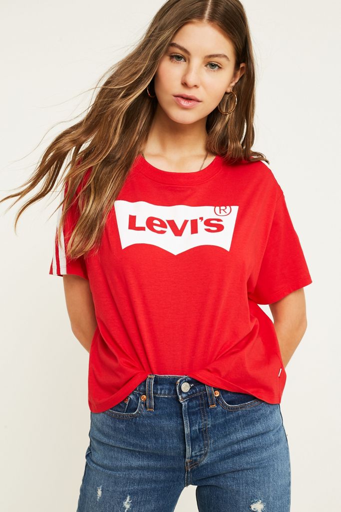Levi's Red Logo T-Shirt | Urban Outfitters UK