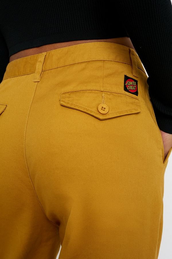 Santa Cruz Nolan Bronze Chino Trousers | Urban Outfitters UK