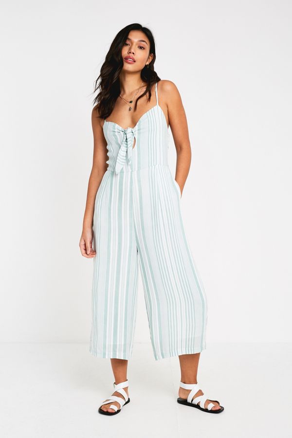 MINKPINK Lazy Daze Stripe Jumpsuit | Urban Outfitters UK