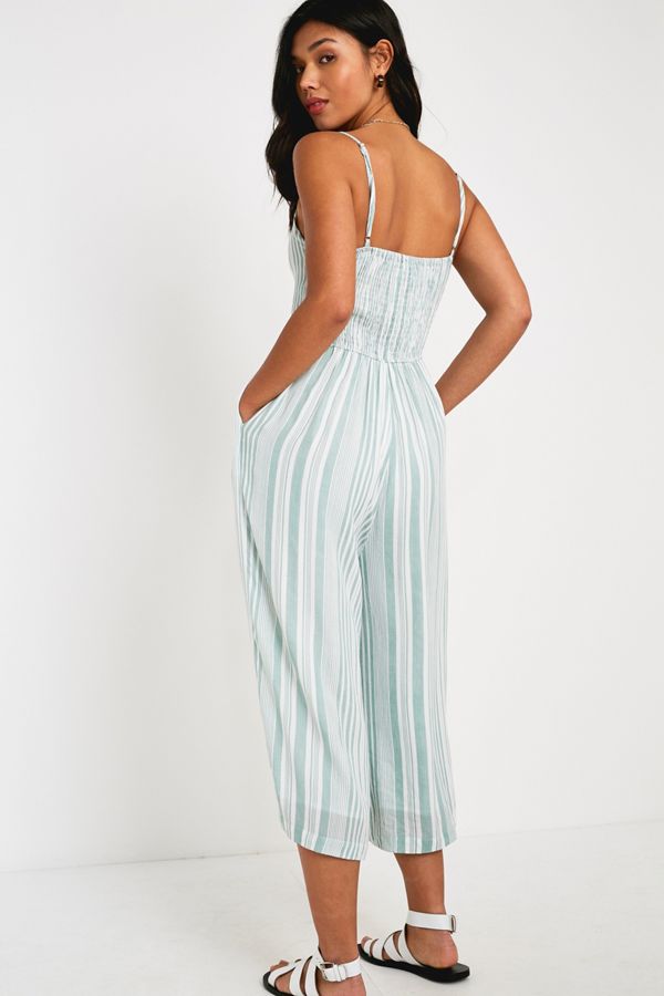 MINKPINK Lazy Daze Stripe Jumpsuit | Urban Outfitters UK