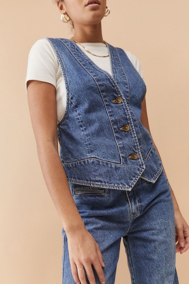 Free People Modern Meadow Denim Set | Urban Outfitters UK
