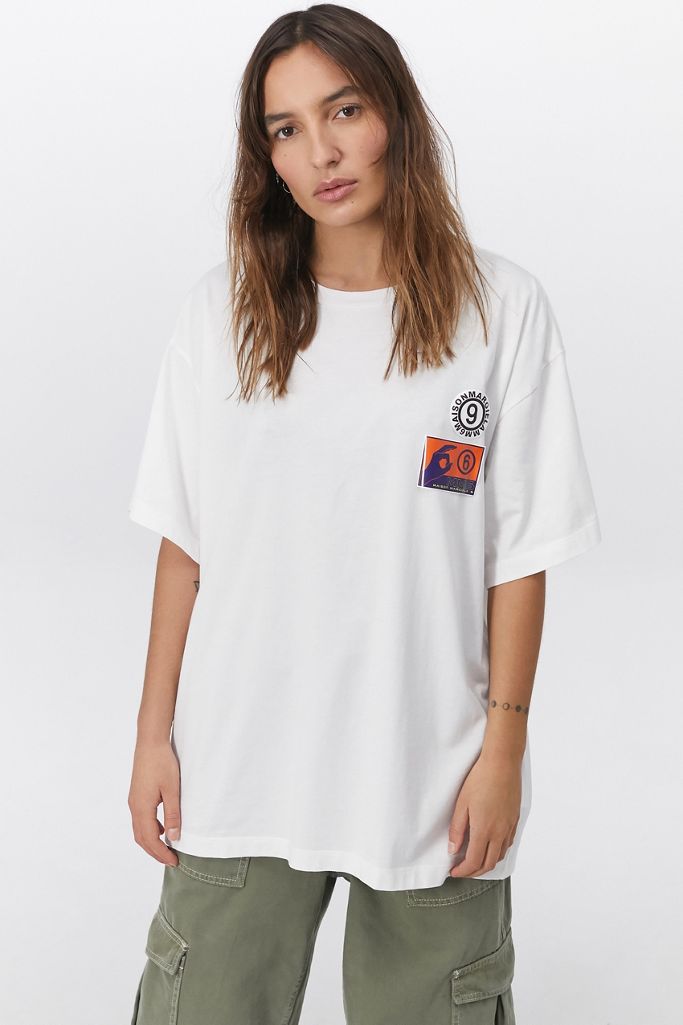 MM6 Patch Logo T-Shirt | Urban Outfitters UK