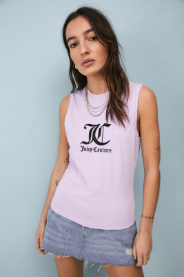 Juicy Couture Lilac Angie Tank Top | Urban Outfitters UK