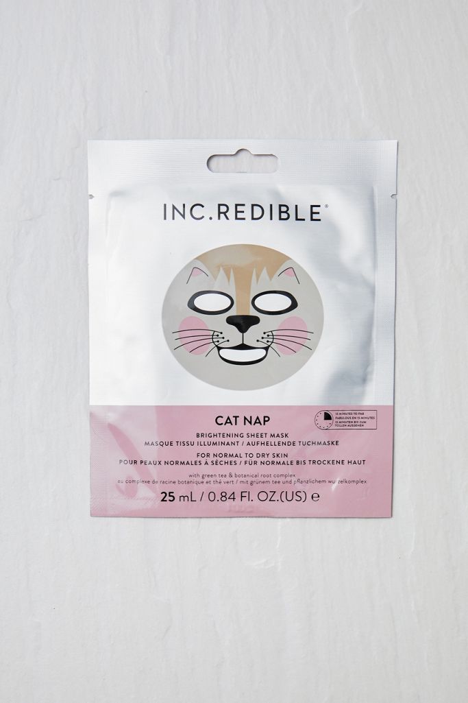 INC.redible Cat Nap Sheet Mask | Urban Outfitters UK