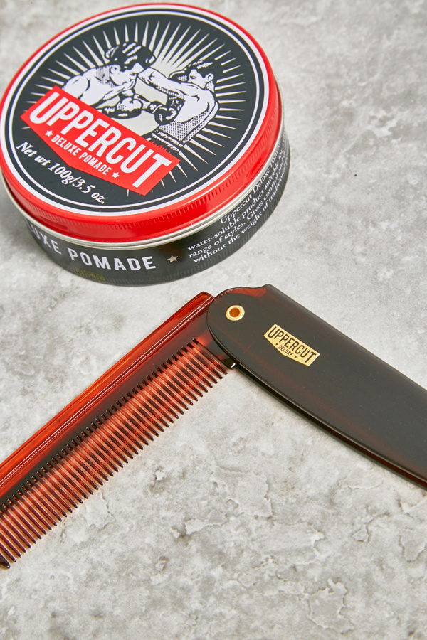 Uppercut Deluxe C17 Tortoiseshell Flip Comb | Urban Outfitters UK