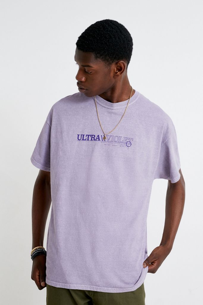 UO Ultraviolet Lilac T-Shirt | Urban Outfitters UK