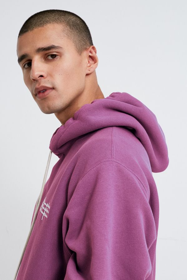 Champion UO Exclusive – Hoodie in Lila mit Tripel-Logo exklusiv bei ...