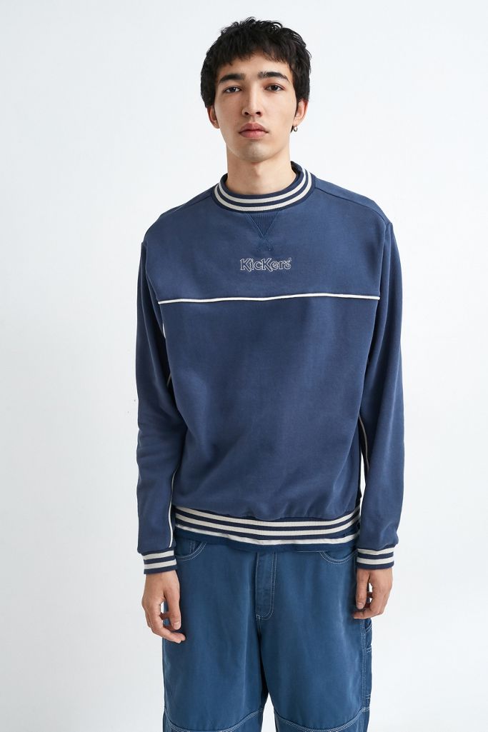 Kickers Ribbed Crew Neck Sweatshirt | Urban Outfitters UK