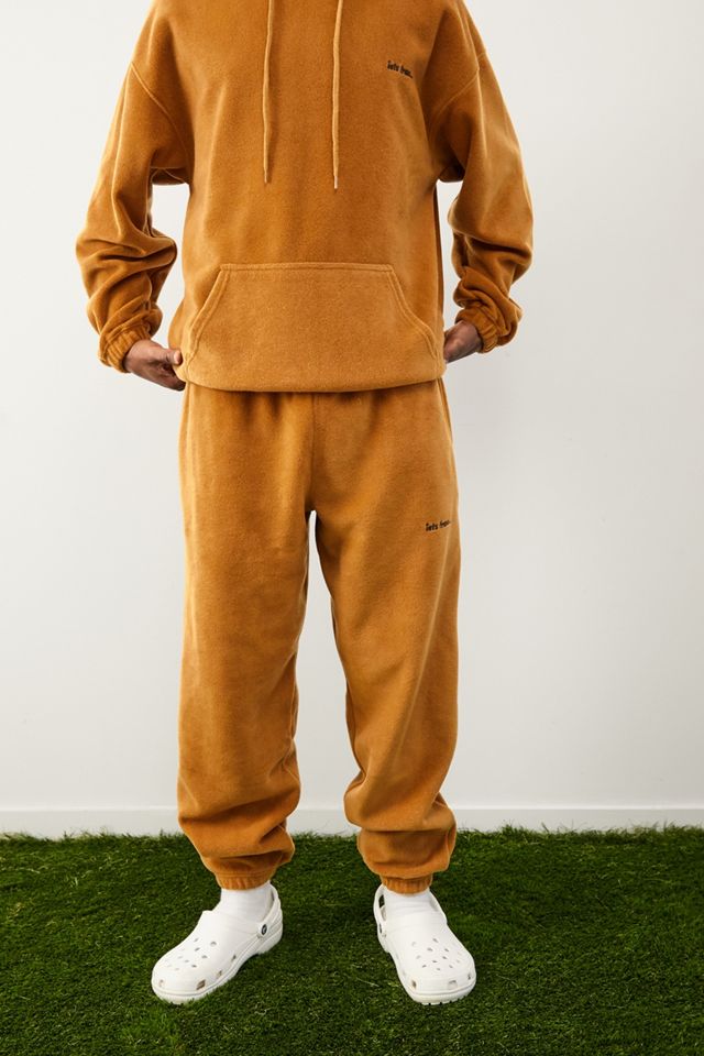 iets frans... Tan Fleece Joggers | Urban Outfitters UK