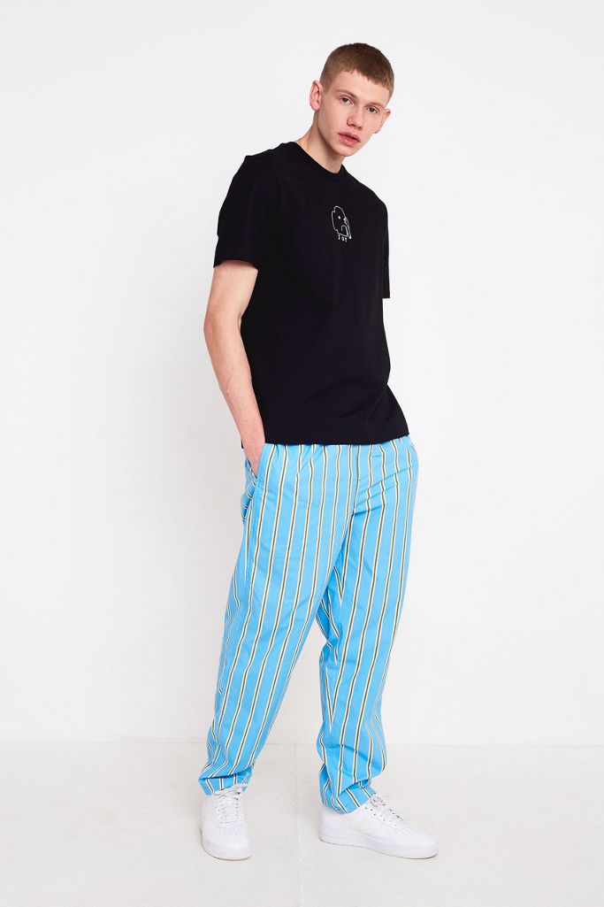 OBEY Blue Stripe PJ Pants | Urban Outfitters UK
