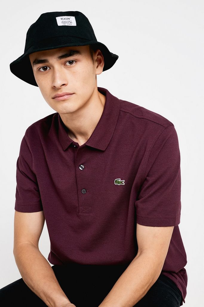 Lacoste Classic Plum Polo Shirt | Urban Outfitters UK