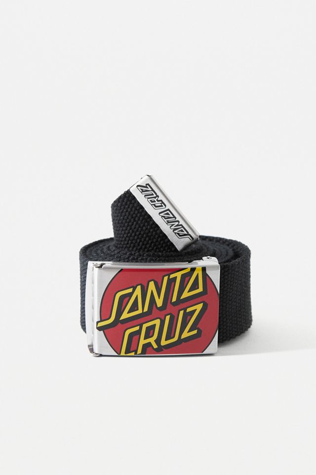 Santa Cruz - Ceinture logo à pois | Urban Outfitters FR