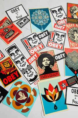 OBEY Sticker Pack | Urban Outfitters UK