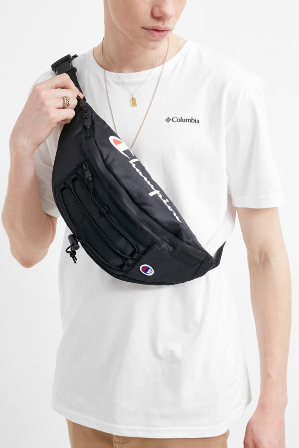 Champion Black Bum Bag | Urban Outfitters UK