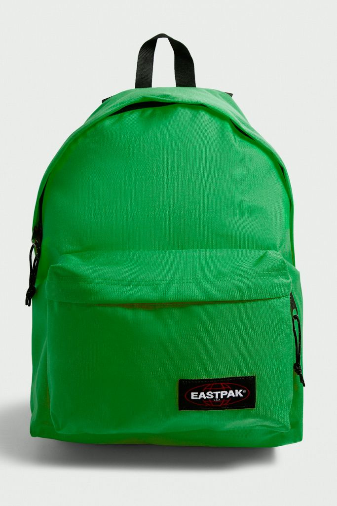 Eastpak Padded Pak’R Parrot Green Backpack | Urban Outfitters UK