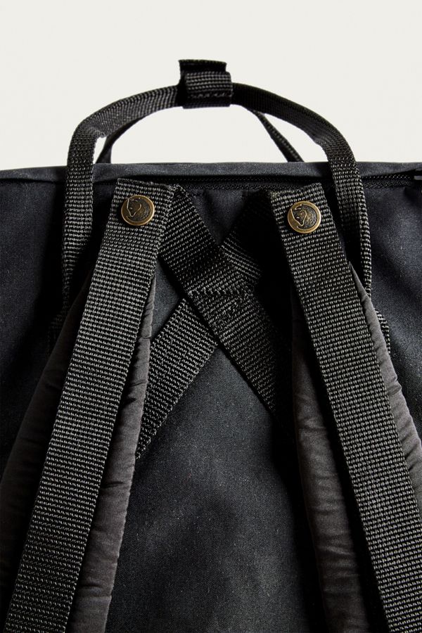 Fjallraven Kanken Big Black Backpack | Urban Outfitters UK