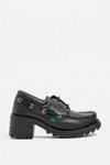 Kickers Black Klio Lace-Up Shoes | Urban Outfitters UK