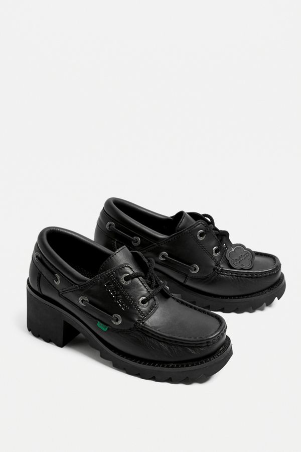 Kickers Klio Black Loafers | Urban Outfitters UK