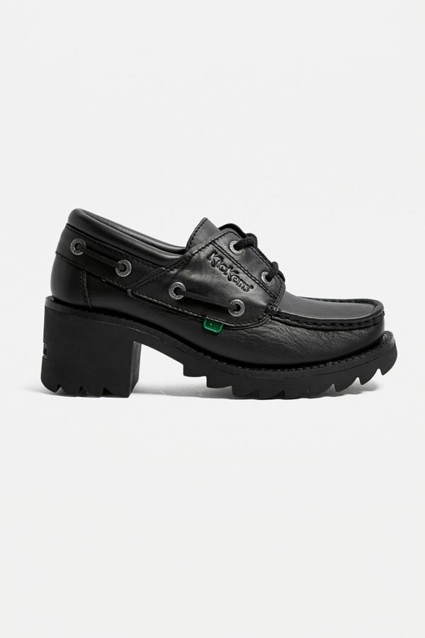 Kickers Klio Black Loafers | Urban Outfitters UK