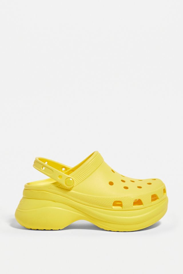 Crocs Sunshine Yellow Classic Bae Clogs | Urban Outfitters UK