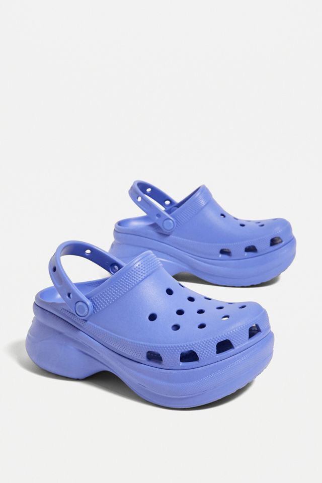 Crocs Lapis Blue Classic Bae Clogs | Urban Outfitters UK