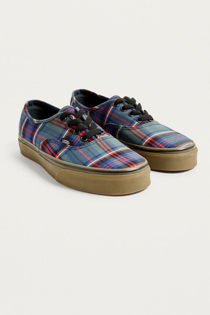 Vans Authentic Tartan Plaid Trainers | Urban Outfitters UK