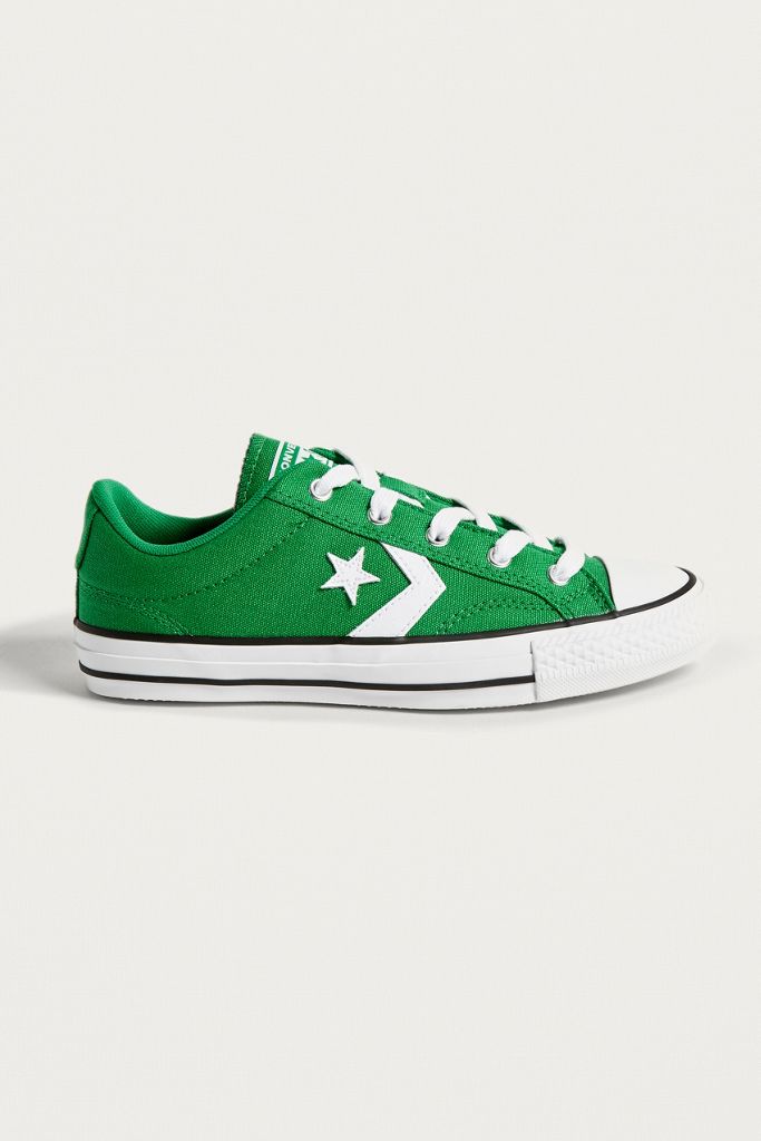 Converse One Star Player Green Trainers | Urban Outfitters UK