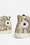 Converse Chuck Taylor All Star Snake Print High Top Trainers | Urban ...