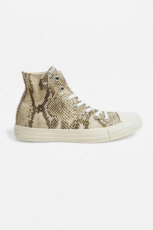 Converse Chuck Taylor All Star Snake Print High Top Trainers | Urban ...