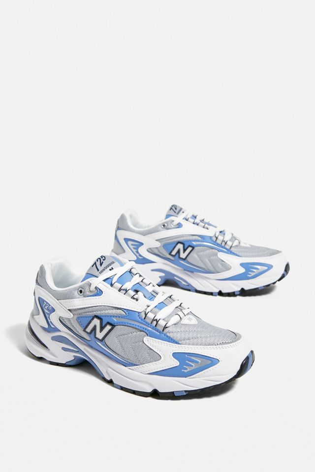 New Balance Silver & Blue 725 Trainers | Urban Outfitters UK