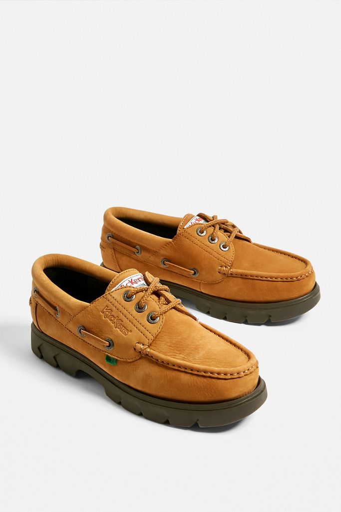 Kickers Lennon Boat Shoes | Urban Outfitters UK